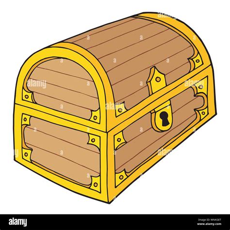 Treasure Chest Vector Illustration Stock Vector Image Art Alamy