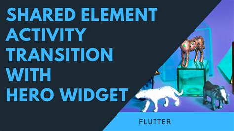 Flutter — Shared Element Activity Transition Animate Image Between Screens By Ishan Fernando