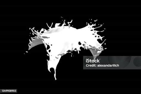 우유 튀김 효과 액체 음료 가 쏟아지고 있습니다 광고용 디자인 요소3d 일러스트레이션 방울에 대한 스톡 사진 및 기타 이미지 방울 우유 3차원 형태 Istock