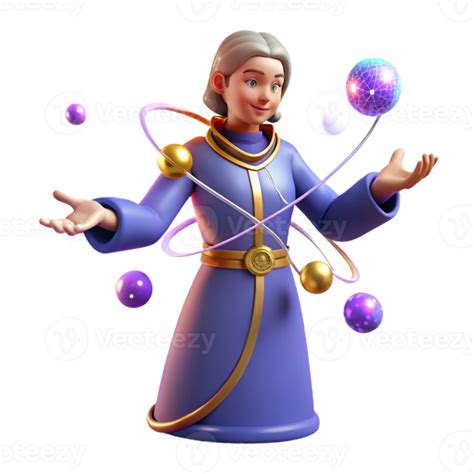 Impressive Vintage 3d Render Of A Wise Mage 4k 56673292 Png