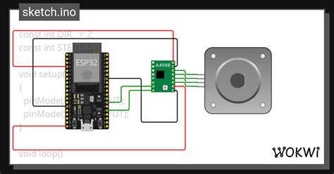 Motor Passo Parrudo Wokwi Esp32 Stm32 Arduino Simulator
