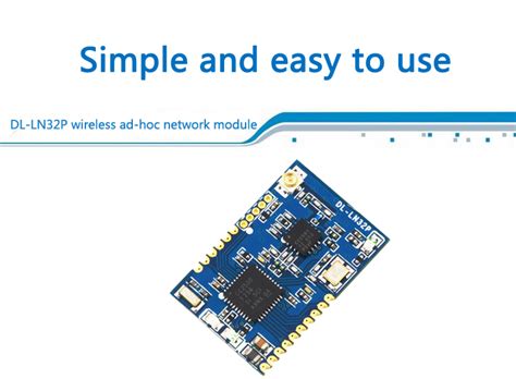 Dl Ln32p 7500m Multi Hop Ad Hoc Zigbee Module