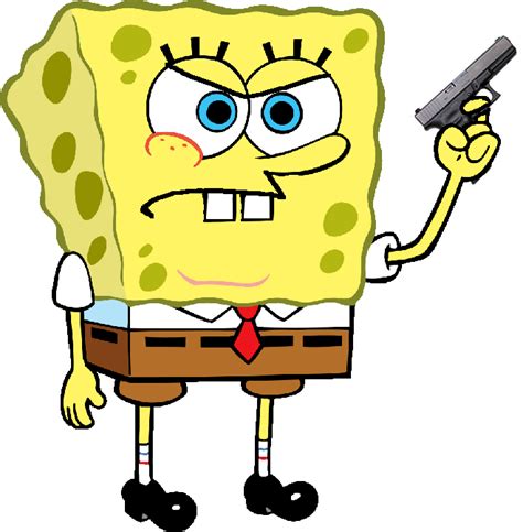 Spongebob Squarepants Got A Gun By Thecoolguy21 On Deviantart
