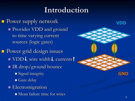 Ppt A Fast Algorithm For Power Grid Design Powerpoint Presentation