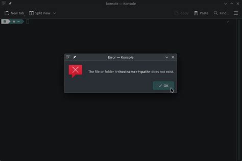 Konsole Context Menu Open File Manager Not Working Kde Plasma