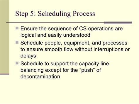 Optimizing Sterile Processing Workflow