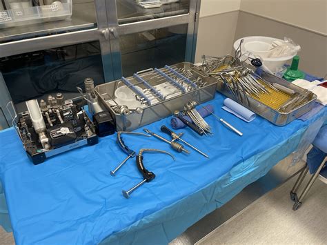 Acl Reconstruction Mayo Stand And Back Table Setup Cstsetup
