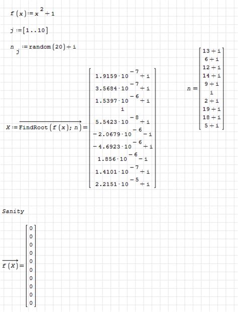 Mathcad Prime Root Vs Smath Studio Rootsfindroot Smath