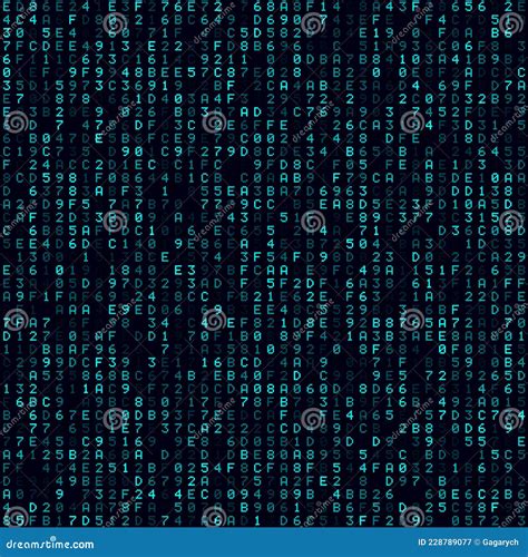 Digital Background Stock Vector Illustration Of Data 228789077