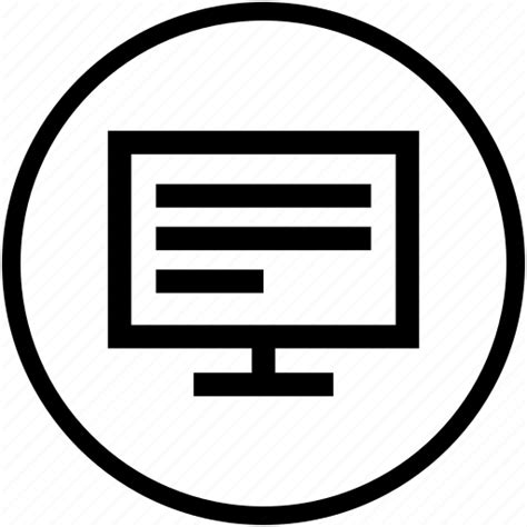 Code Listing Monitor Program Script Source Icon Download On