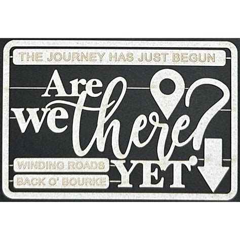 Title Are We There Yet Unmistakable Creations