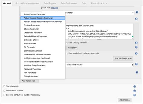 Git Branch Select In Jenkins With Groovy Script Stack Overflow