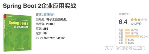 10本 Spring Boot 学习书籍推荐 知乎