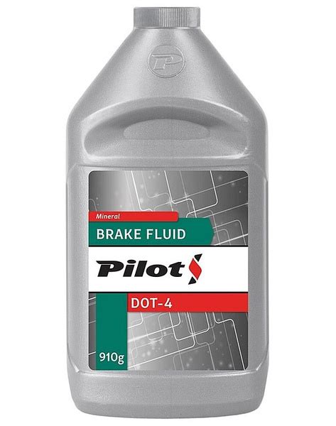 Жидкость тормозная Pilots Тормозная жидкость DOT-4 910 г DOT 4 - купить ...