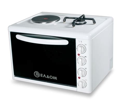 Готварска печка Елдом комбинирана ток газ 213vfe тип РАХОВЕЦ Афродита Комерс ЕООД