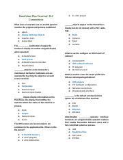 4 PanelView Plus Terminal Docx PanelView Plus Terminal PLC Connections What Does An Operator