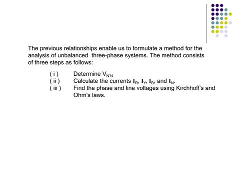 Bef 22903 Lecture 5 Unbalanced Three Phase Circuitsppt