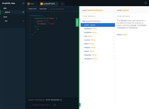 Feature Request Filepicker On Upload Scalar · Issue 597 · Graphqlgraphql Playground · Github