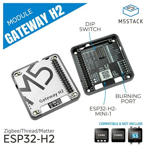 esp32 h2 thread zigbee gateway module m5stack store