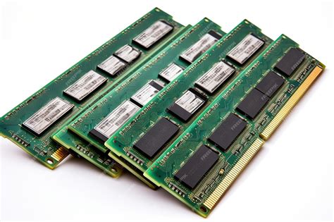 Premium Photo Jampacked Computer Memory Chips Ddr Ram Modules With