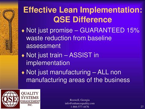 PPT Effective Lean Implementation Techniques To Achieve Bottom Line Results PowerPoint