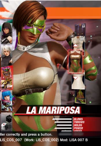 Lisa Breakable Pack Dead Or Alive 6 Loverslab