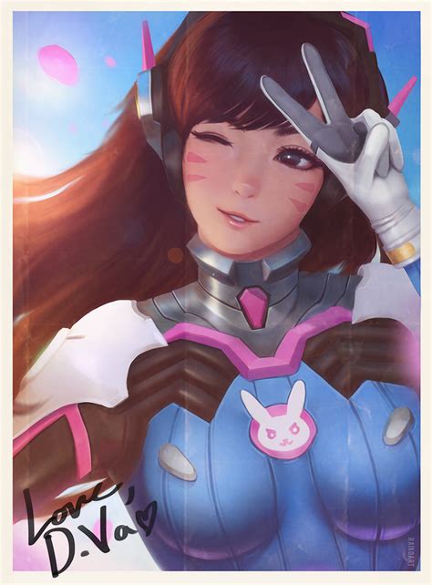 Overwatch Love D Va By Raikoart On Deviantart