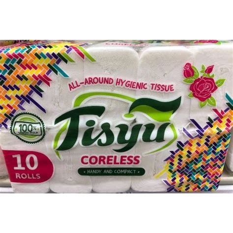 Tisyu Facial Tissue Travel Pack 2ply 50 Pulls Coreless 2 Or 10rolls Per Pack Lazada Ph