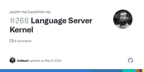 language server kernel · issue 268 · jupyter lsp jupyterlab lsp · github