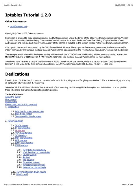 Iptables Tutorial 1 2 0 Pdf