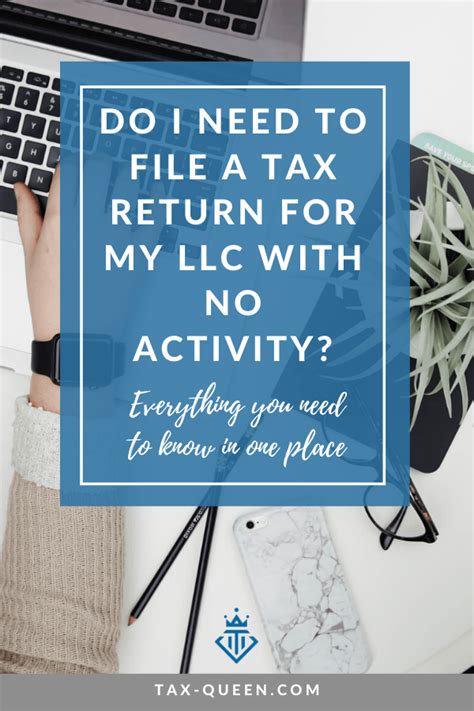 Does My LLC Need To File A Tax Return Even If It Had No Activity Business Tax Deductions
