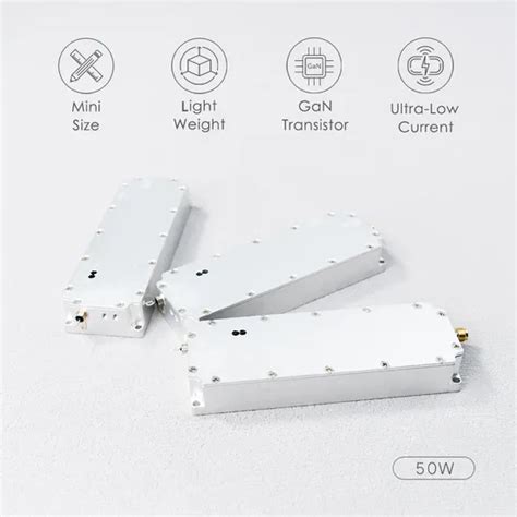 50w 5725 5850mhz 5 8g Anti Uav Drone Fpv Module Gan Rf System Jamming Device C Uas Solution Pa