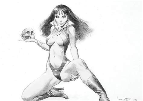 The Geeky Nerfherder Artoftheday Vampirella By Frank Frazetta