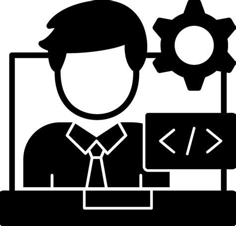Programmer Icon Design 49174565 Vector Art At Vecteezy