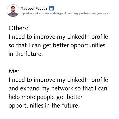 Linkedin Community Software Career Guidance Helpothers Mindset