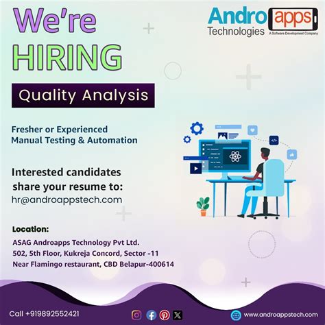 🌟 join our team 🌟 we re hiring quality analysis for both manual and