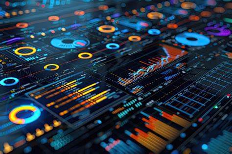 Business Intelligence And Data Analytics Visualization Concept Premium Ai Generated Image