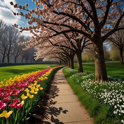 Spring Moonsoon Day Premium Ai Generated Image