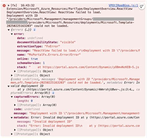 Is There A Bug In The Azure Deployment Overview Page Microsoft Qanda