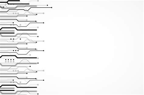 Premium Photo Abstract Circuit Board Design On White Background 3d Rendering