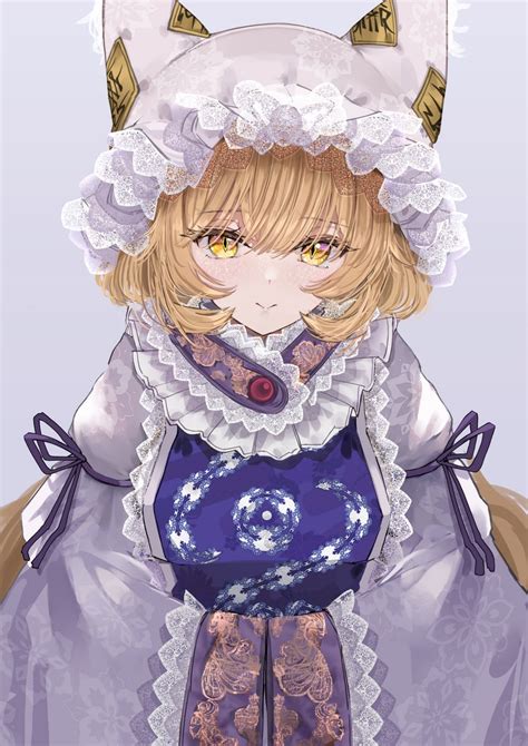 Yakumo Ran Touhou Drawn By Sarasadou Dan Danbooru
