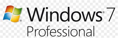Windows 7 Professional Logo Png