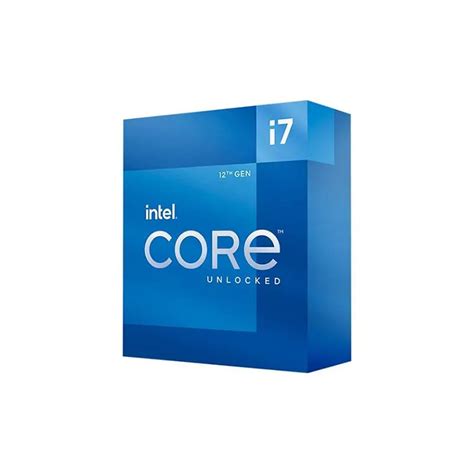 قیمت خرید و بررسی پردازنده اینتل باکس مدلCORE i7-12700F