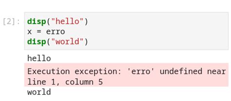 Inconsistent Error With Octave Interpreter Issue 68 Jupyter Xeus