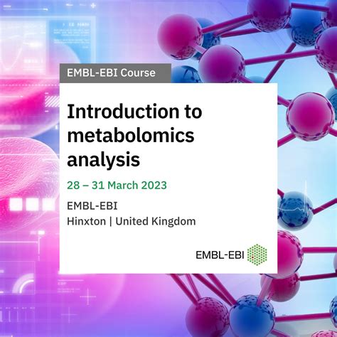 Embl Ebi Training On Linkedin Metabolomics Dataacquisition Imaging Metabolights Galaxy…