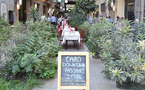 Cairo Downtown Passages Iftar In Kodak Passageway Cluster Cairo