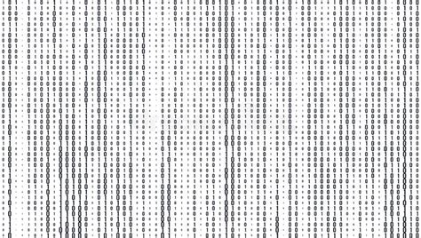 A Stream Of Binary Matrix Code On The Screen Numbers Of The Computer Matrix The Concept Of