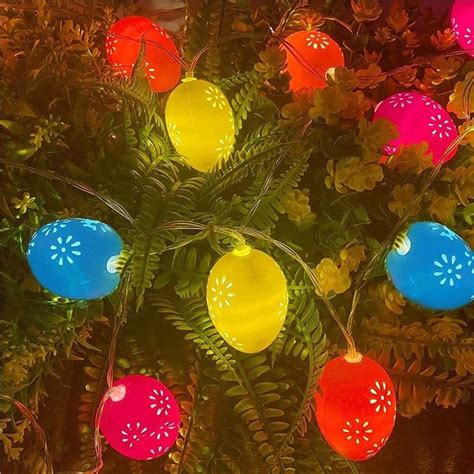 China Cheap Led Easter Eggs String Lights Decorations Manufacturers