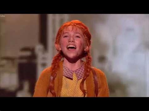 Ruby Stokes As Annie Performing Tomorrow Youtube