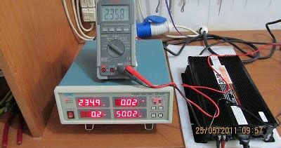 Power Inverter DC To AC Intelligent Mengukur Tegangan Output Voltage Inverter DC Ke AC